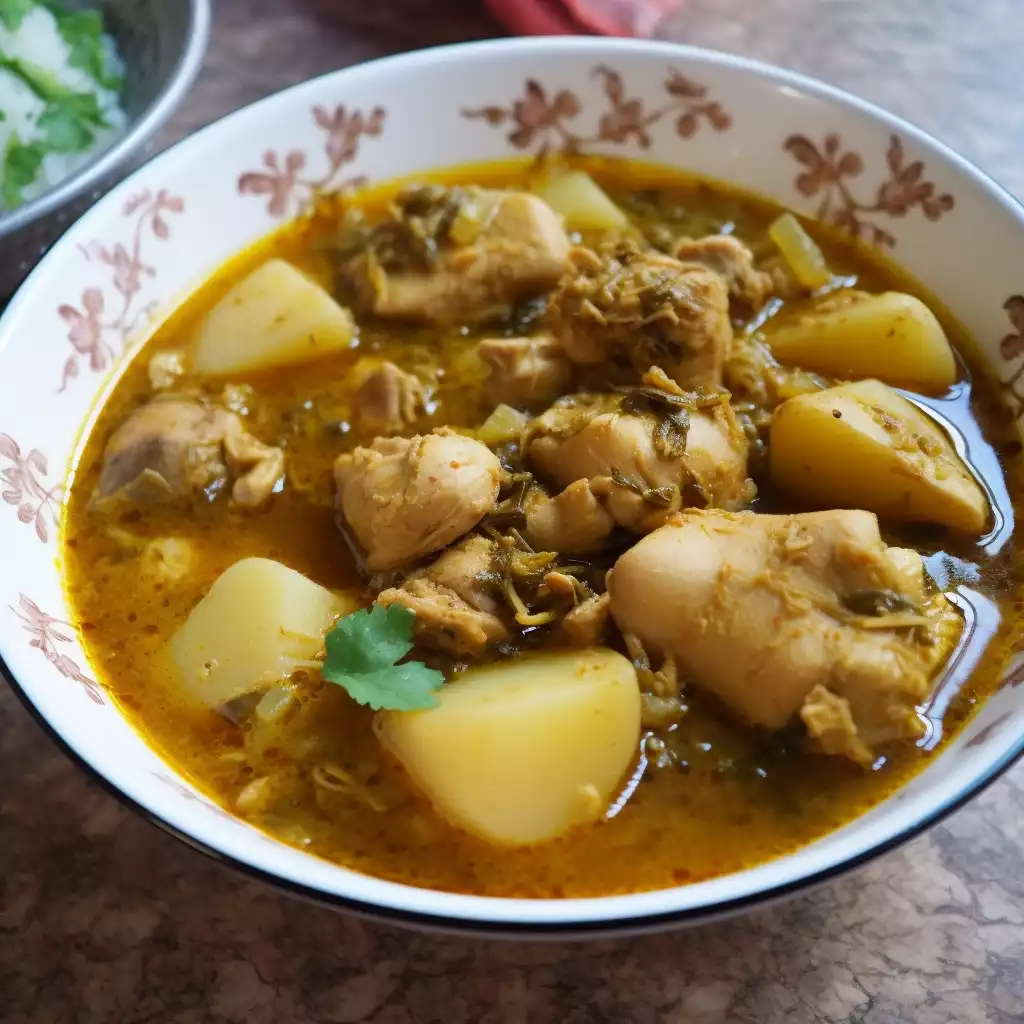 Chicken Aloo Recipe