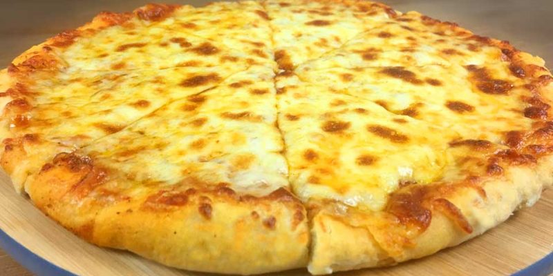 Cheese & Tomato Pizza Recipe - Cook with Nabeela