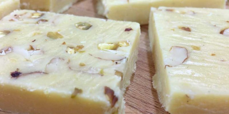 Milk Barfi Recipe - Cook with Nabeela