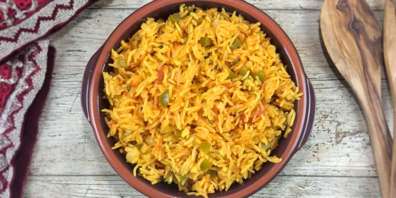 Nando's Spicy Rice Recipe - Cook with Nabeela