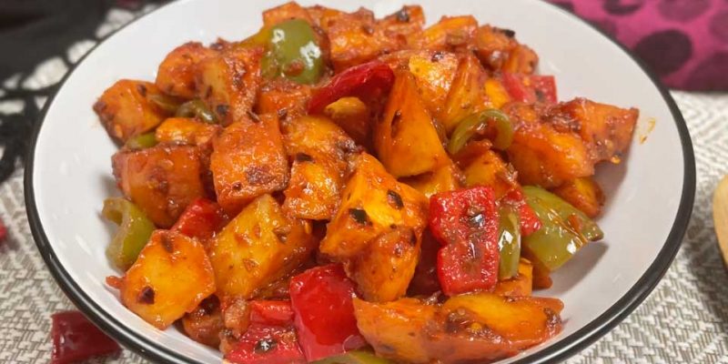 Spicy Potato Recipe - Cook with Nabeela